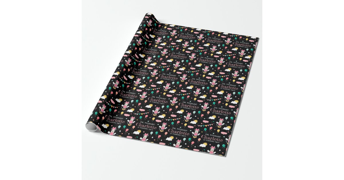 Minnie Mouse Chalkboard Birthday Wrapping Paper | Zazzle