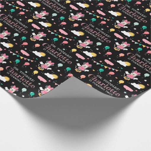 Minnie Mouse Chalkboard Birthday Wrapping Paper | Zazzle