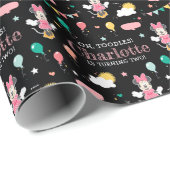 Minnie Mouse Chalkboard Birthday Wrapping Paper | Zazzle