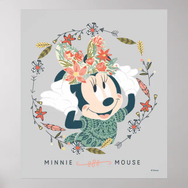 Minnie Mouse | Chase Adventure Poster | Zazzle