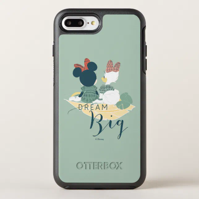 Minnie Mouse & Daisy Duck | Dream Big Otterbox iPhone Case | Zazzle