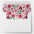 Minnie Mouse Floral Pattern - Happy Mother's Day Envelope | Zazzle