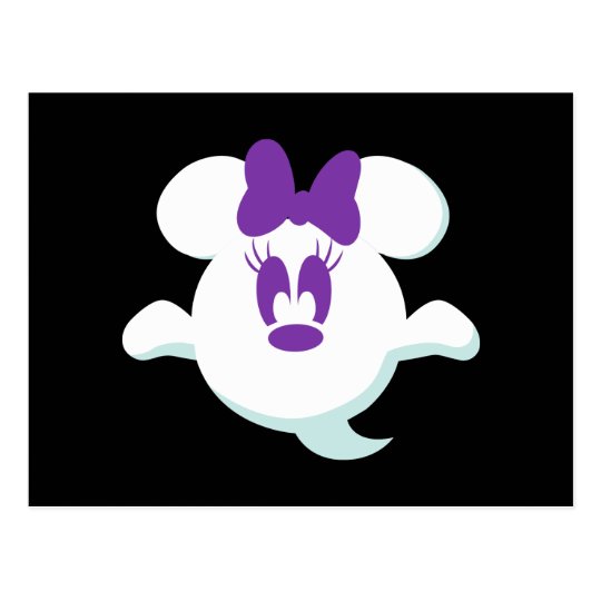 Minnie Mouse Ghost Postcard | Zazzle.com