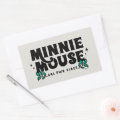 Minnie Mouse | GRL Power Vibes Rectangular Sticker | Zazzle