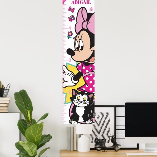 Minnie Mouse | Growth Chart | Zazzle