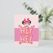 Minnie Mouse - Hey Hey! Postcard | Zazzle