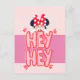 Minnie Mouse - Hey Hey! Postcard | Zazzle