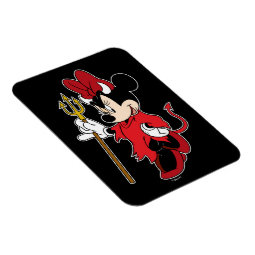 Minnie Mouse in Devil Costume Magnet | Zazzle