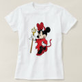 Minnie Mouse in Devil Costume T-Shirt | Zazzle