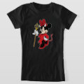 Minnie Mouse in Devil Costume T-Shirt | Zazzle