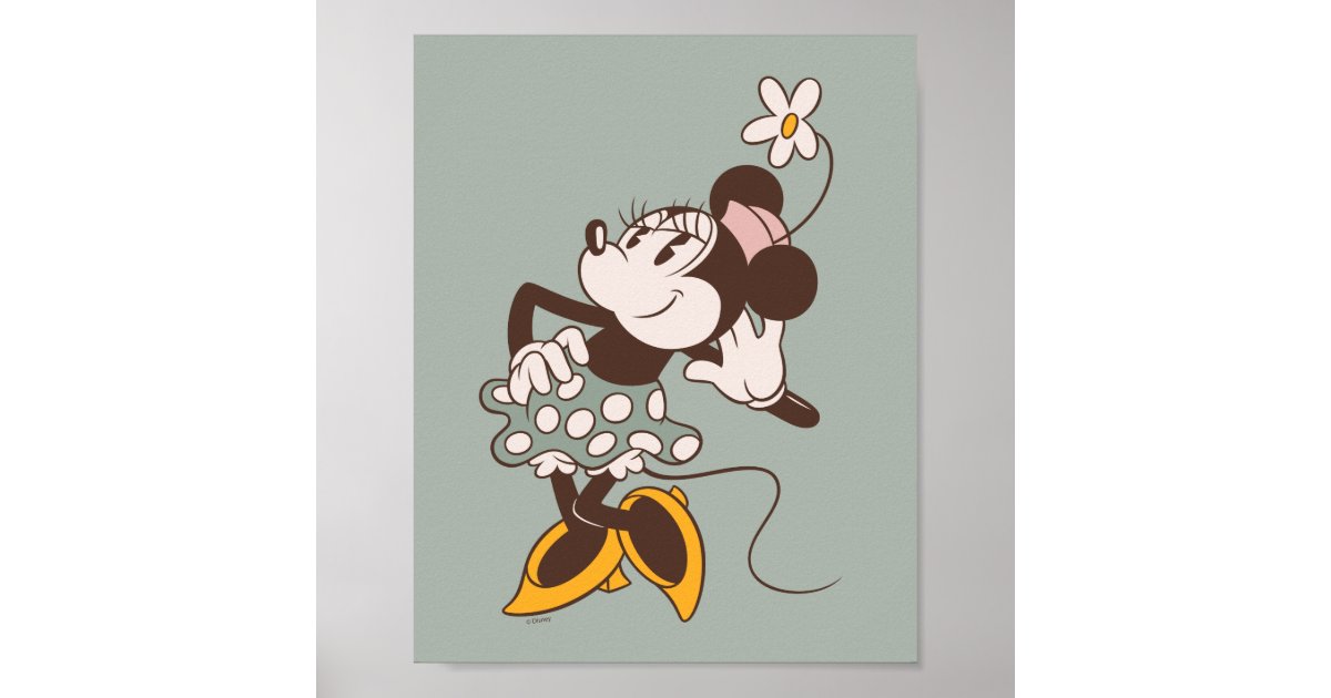 Minnie Mouse | Minnie Strikes a Pose Poster | Zazzle