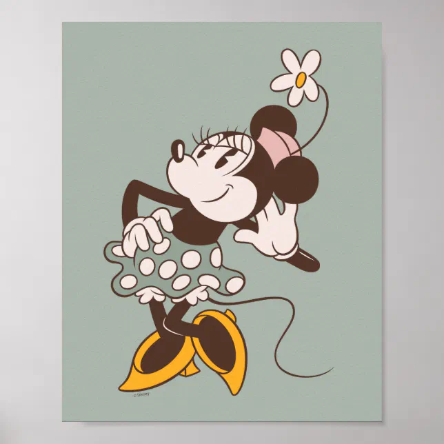 Minnie Mouse | Minnie Strikes a Pose Poster | Zazzle