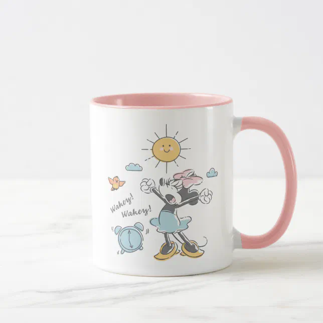 Minnie Mouse | Morning Wake Up Mug | Zazzle