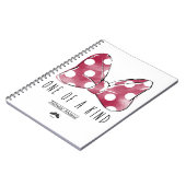 Minnie Mouse | One Of A Kind Notebook | Zazzle