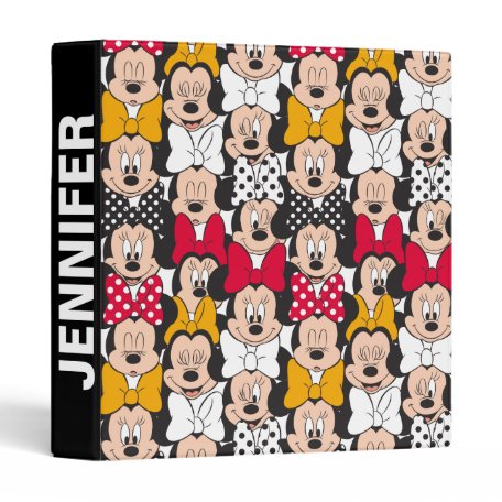 Minnie Mouse | Pattern Fabric | Zazzle