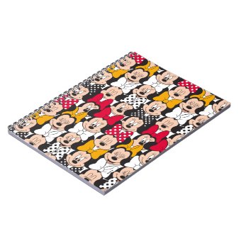 Minnie Mouse | Pattern Notebook | Zazzle
