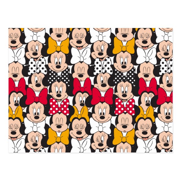 Minnie Mouse | Pattern Fabric | Zazzle.com