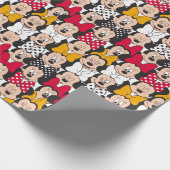 Minnie Mouse | Pattern Wrapping Paper | Zazzle