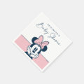 Minnie Mouse Pink & Blue Baby Shower Napkins | Zazzle