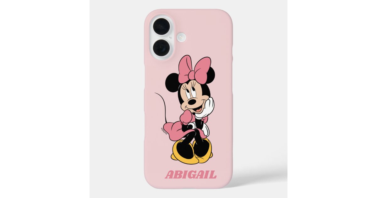 Minnie Mouse | Posing in Pink Case-Mate iPhone Case | Zazzle