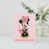 Minnie Mouse | Posing in Pink Postcard | Zazzle