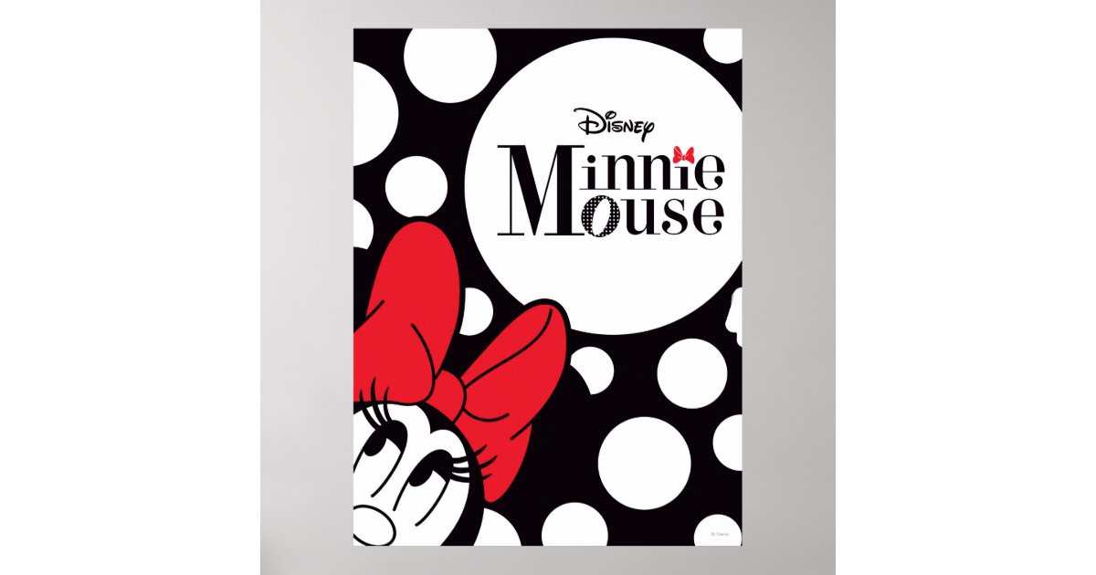 Minnie Mouse Poster | Zazzle