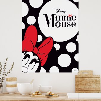 Minnie Mouse Poster | Zazzle