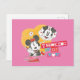 Minnie Thinking Of Mickey Postcard | Zazzle