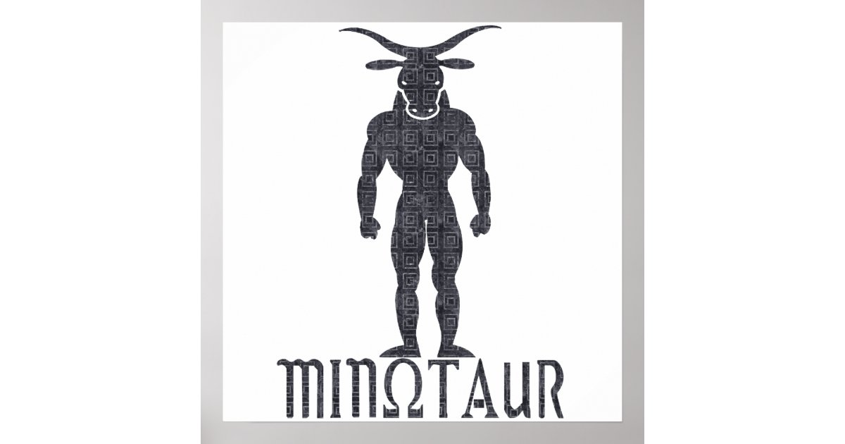Minotaur Poster | Zazzle