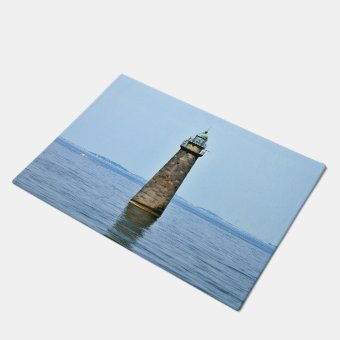 Minots Ledge Lighthouse Massachusetts Door Mat | Zazzle