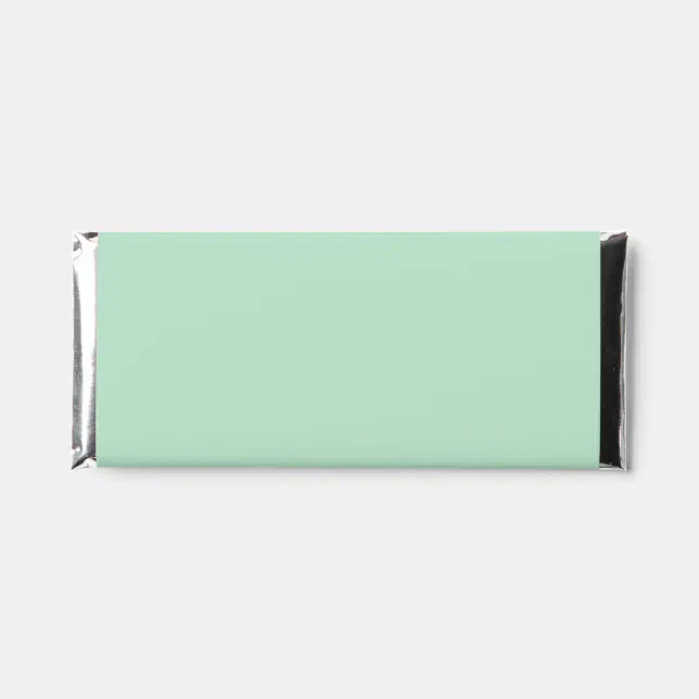 Mint Green Custom Chocolate Wrapper Hershey Bar Favors | Zazzle