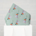Mint Green Party Hat Illustration Tissue Paper | Zazzle