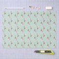 Mint Green Party Hat Illustration Tissue Paper | Zazzle