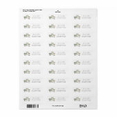 Mint Julep Return Address Labels | Zazzle