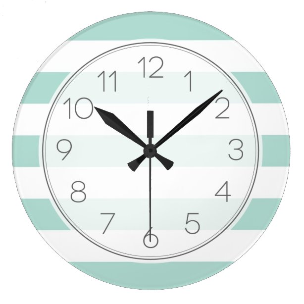 Preppy Wall Clocks | Zazzle