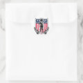 Minuteman Shield Sticker | Zazzle