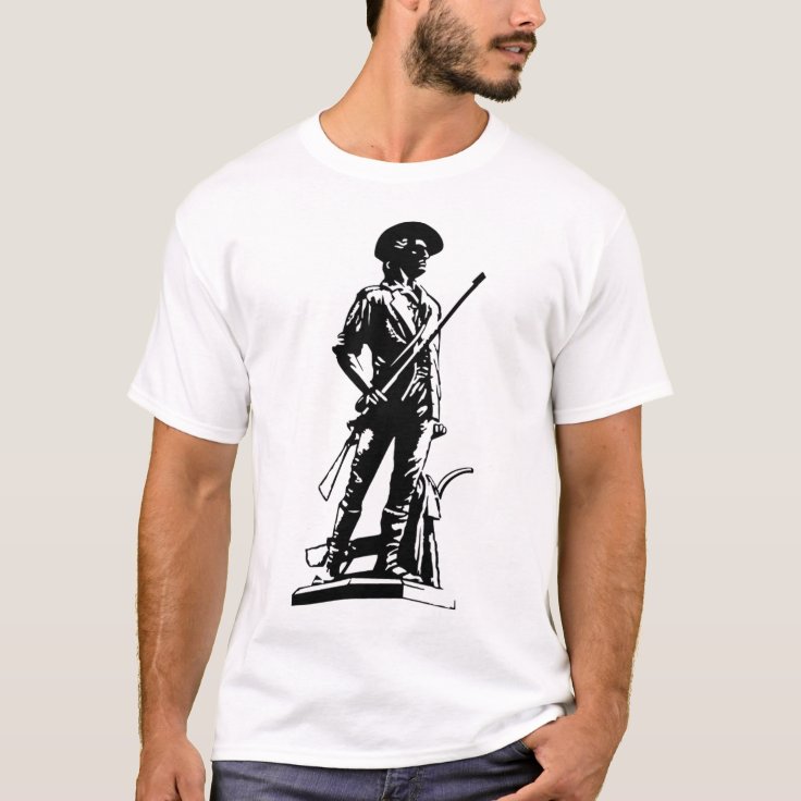 MinuteMan T-Shirt | Zazzle