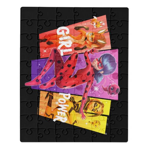 Miraculous Girls | Girl Power Jigsaw Puzzle | Zazzle