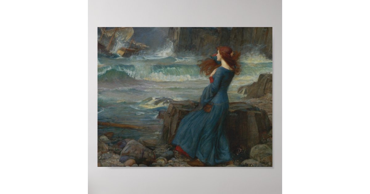 Miranda (The Tempest) Poster | Zazzle.com