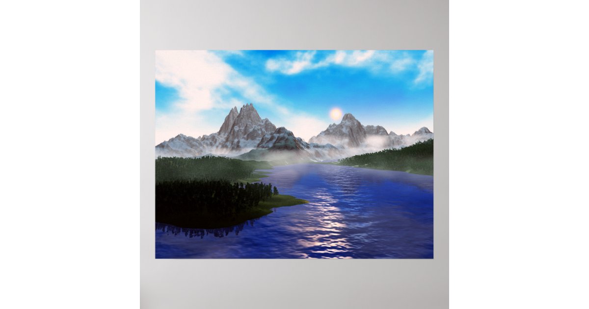 mirror lake poster | Zazzle