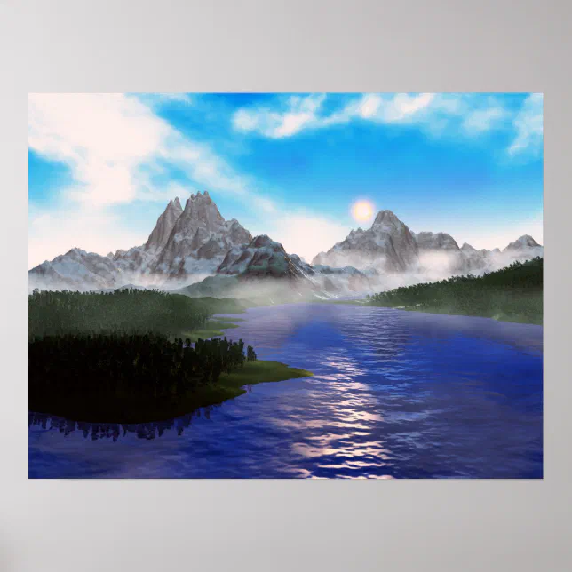 mirror lake poster | Zazzle