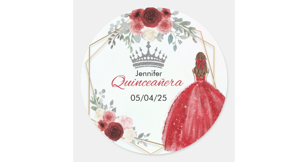 mis quince stickers | Zazzle