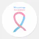 Miscarriage Awareness Ribbon Art Decal Stickers | Zazzle