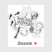 Mischief Managed Sticker | Zazzle