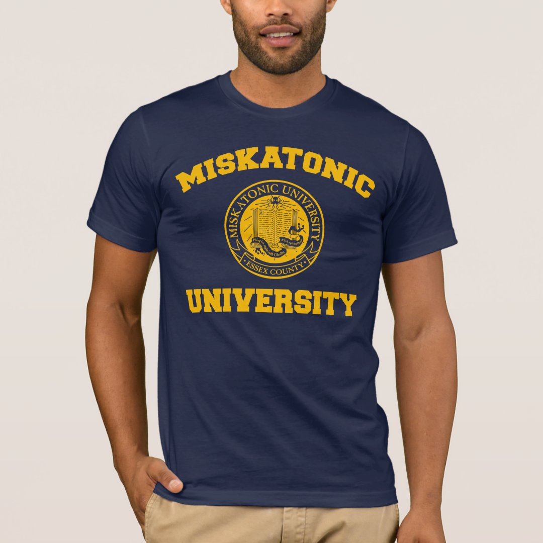 Miskatonic University T-Shirt | Zazzle Miskatonic University T-Shirt | Zazzle