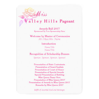 Pageant Invitations & Announcements | Zazzle