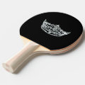 Miss America style Crown Game On Ping Pong Paddle | Zazzle