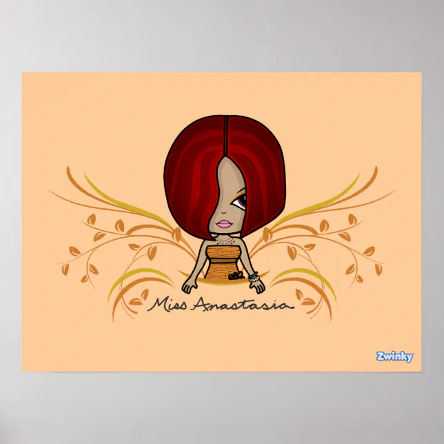 "Miss Anastasia" Poster | Zazzle