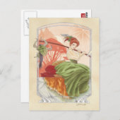 Miss Haversham's Afternoon Tea postcard | Zazzle