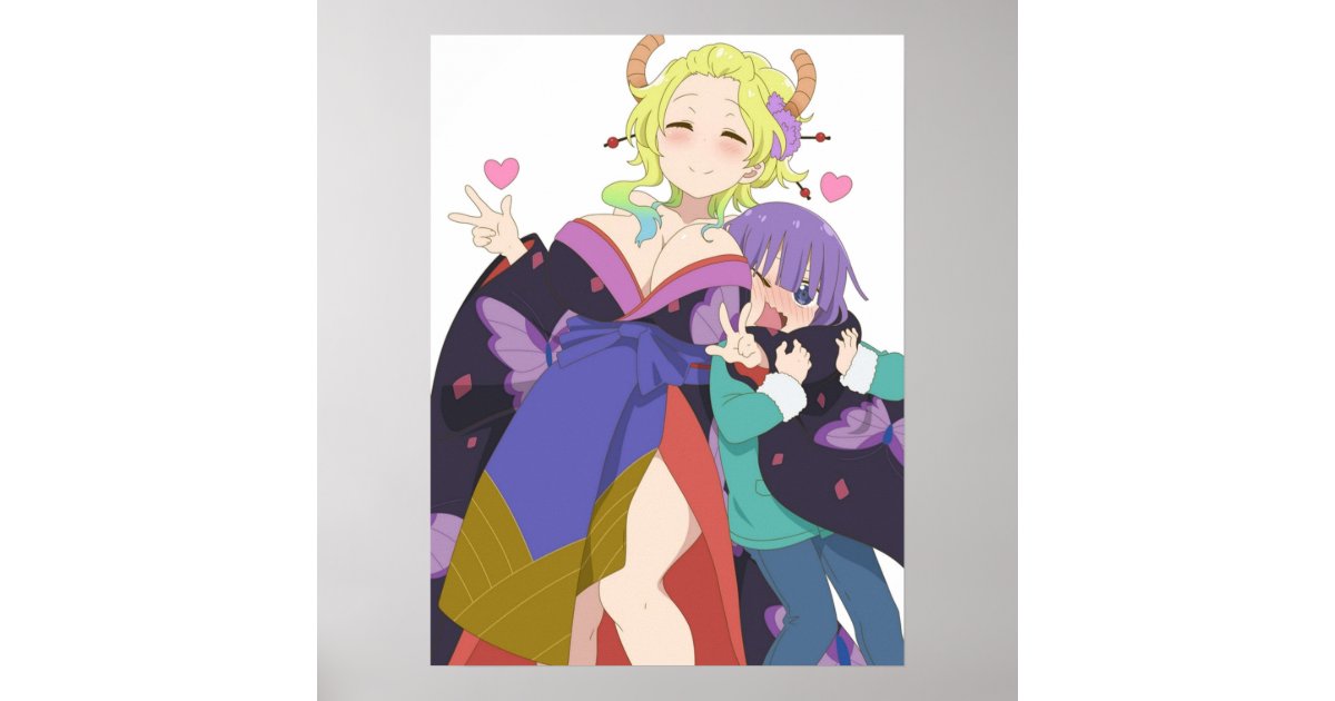 MISS KOBAYASHIS DRAGON MAID LUCOA 2 POSTER | Zazzle